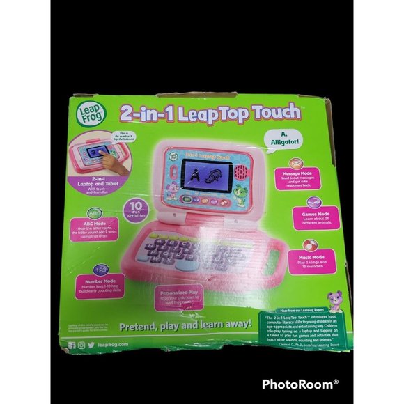 Video Games & Consoles | New In Box 2in1 Leap Frog Leaptop Touch Laptop ...